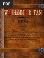 WFRP 4e Cheatsheets | PDF | Wound