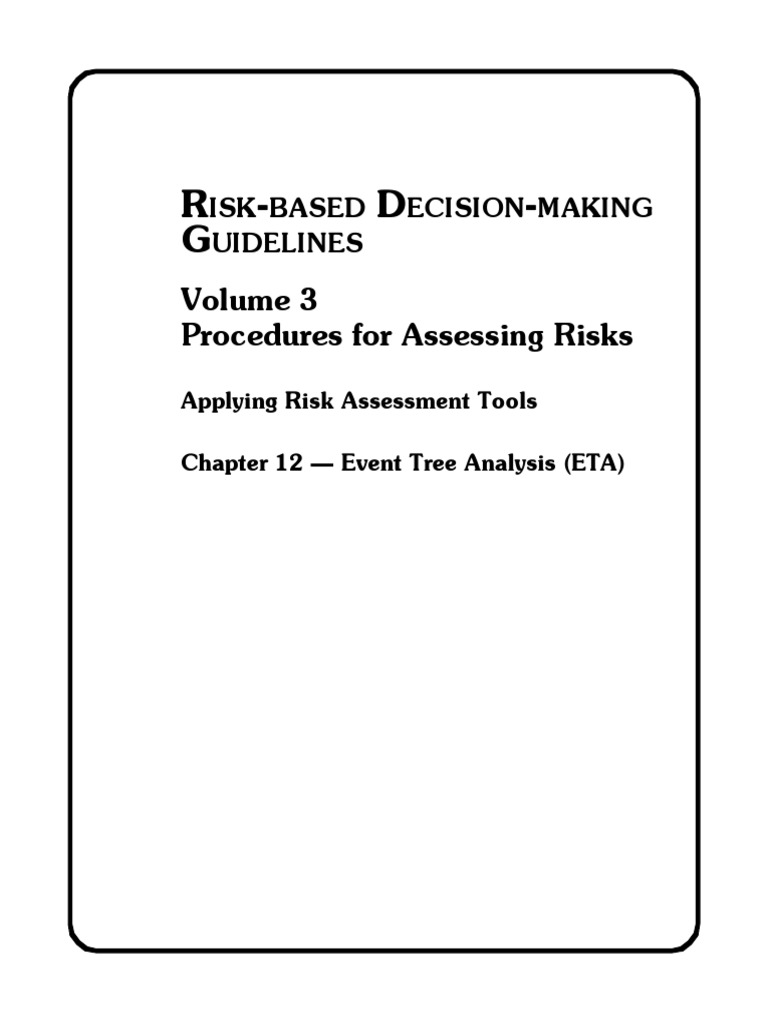 ETA Guideline | PDF | Risk Assessment | Risk
