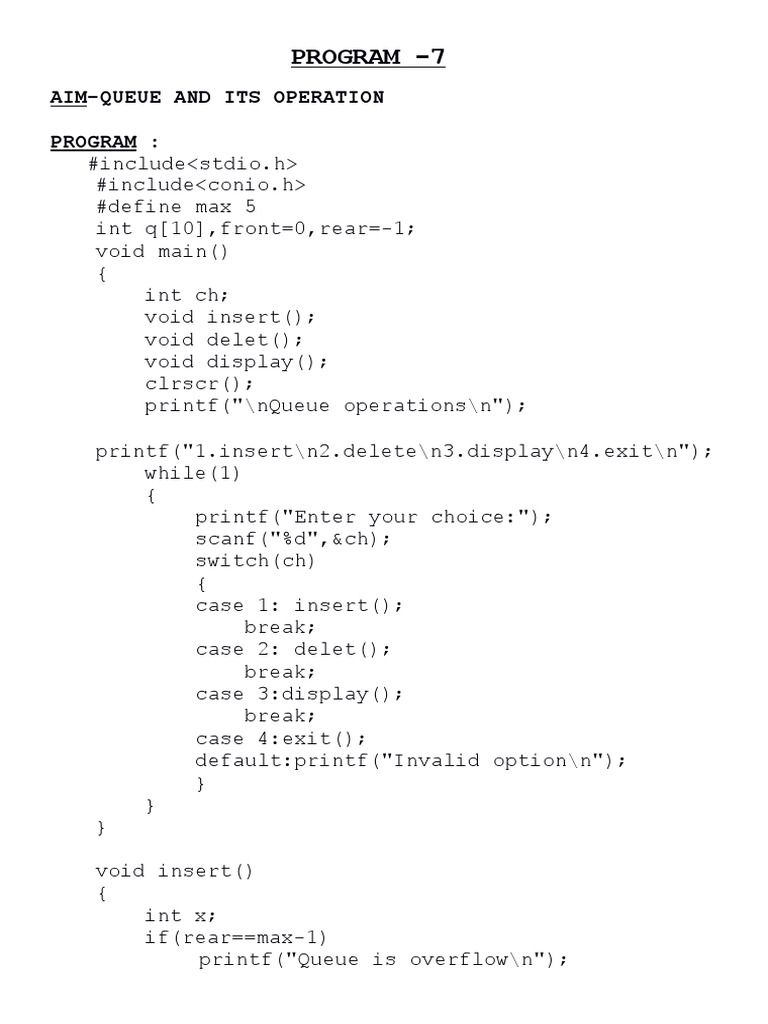 Data Structure Lab File Pdf Data Management Theoretical Computer