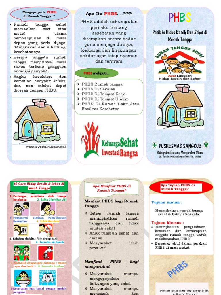 Leaflet PHBS