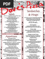 Panarottis Takeaway Menu 2024 | PDF | Sausage | Pizza