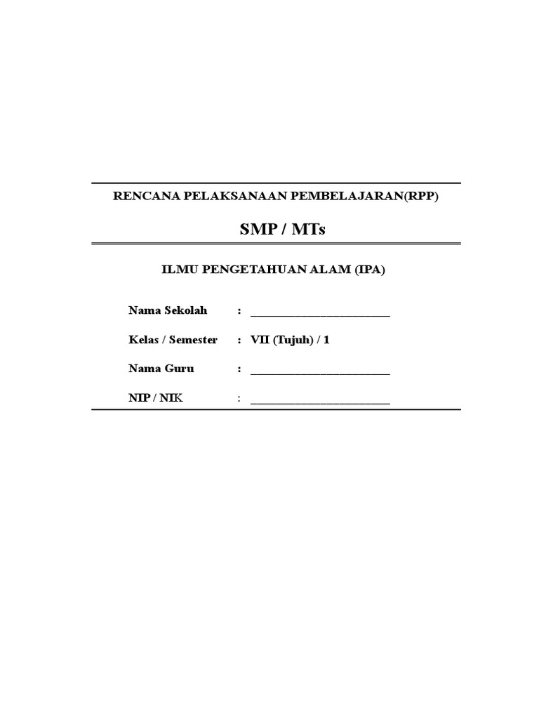 RPP Ipa 1.3 | PDF