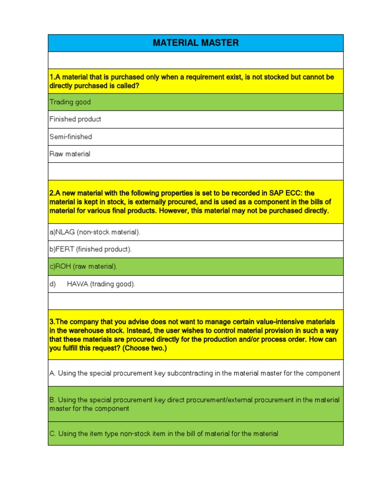 PP Certification Exam Dumps | PDF | Procurement | Sap Se
