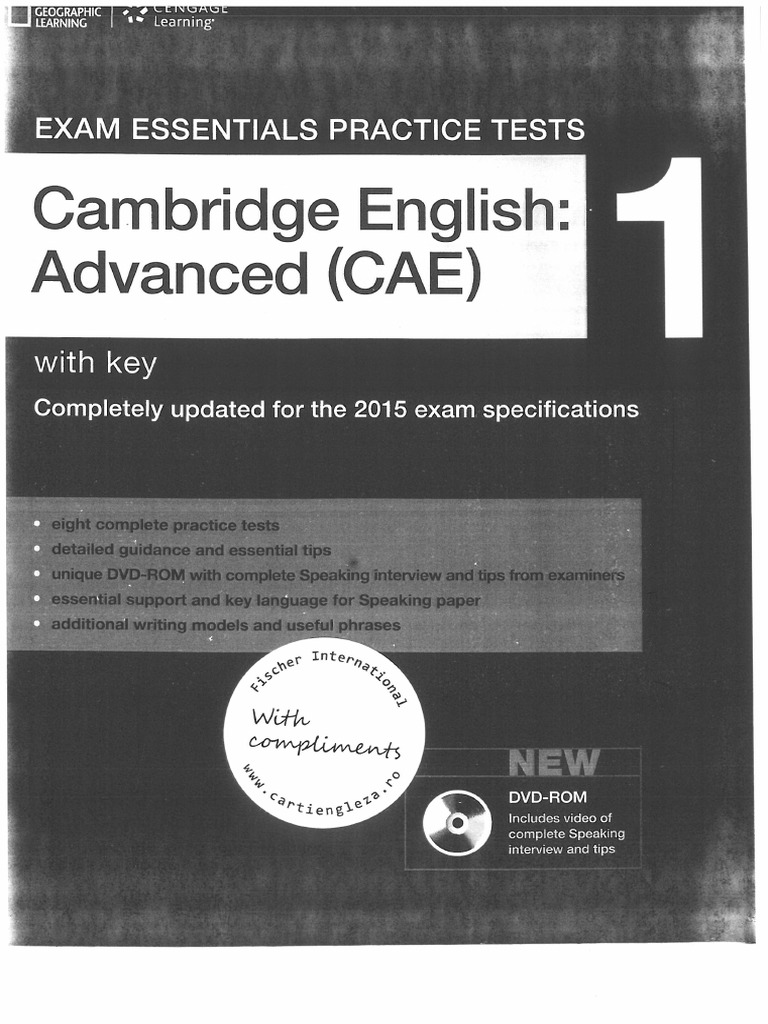 Cambridge English Advenced 1 | PDF