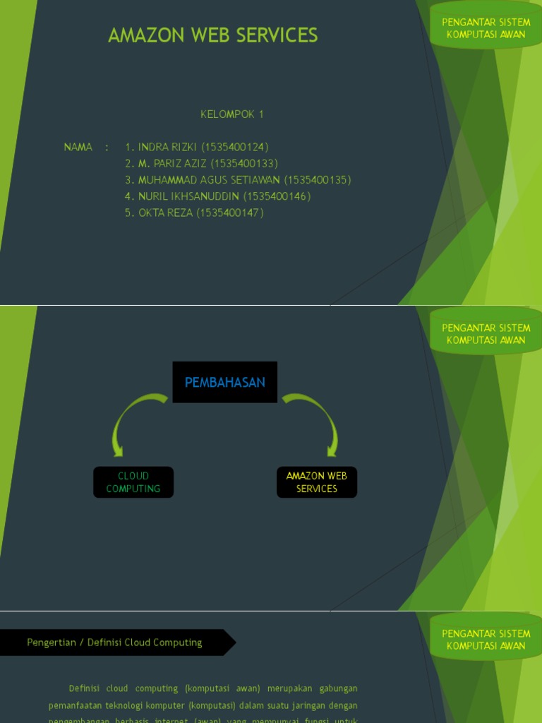 Amazon Web Service | PDF