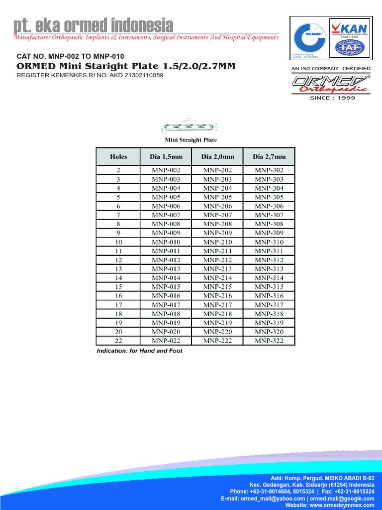 Brosur Mini Straight | PDF