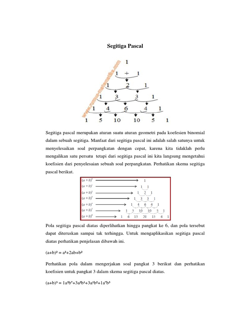 Segitiga Pascal | PDF