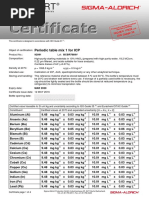 VHG Labs Brand V26 | PDF | Metals | Chemical Elements