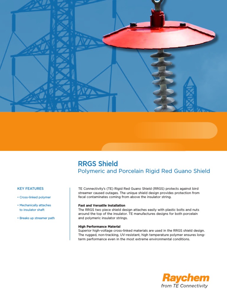 Rigid Red Guano Shield | PDF | Insulator (Electricity) | Polymers