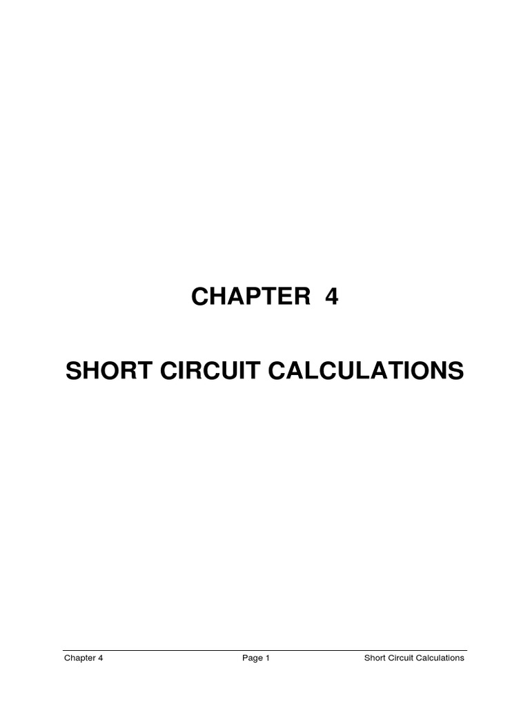 A Comprehensive Guide to Performing Short Circuit Calculations Using ...