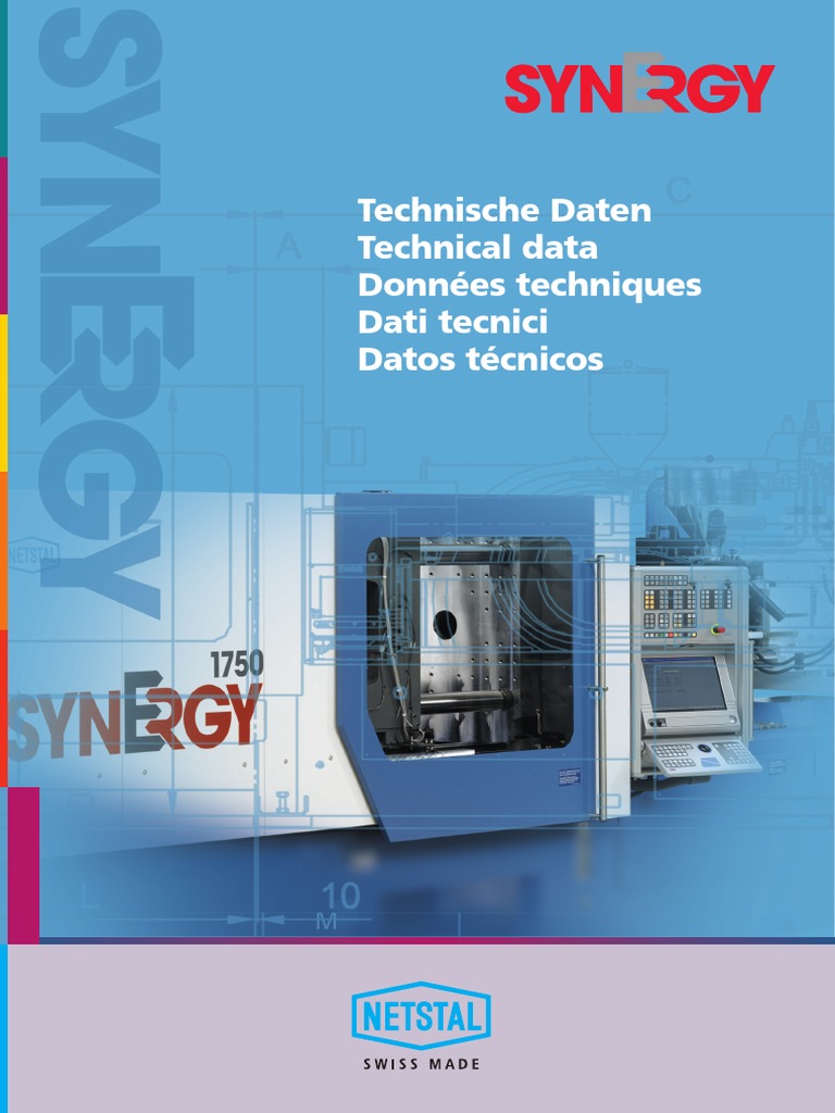 Netstal TP SYNERGY PDF | PDF | Ingénierie mécanique | Grandeur physique