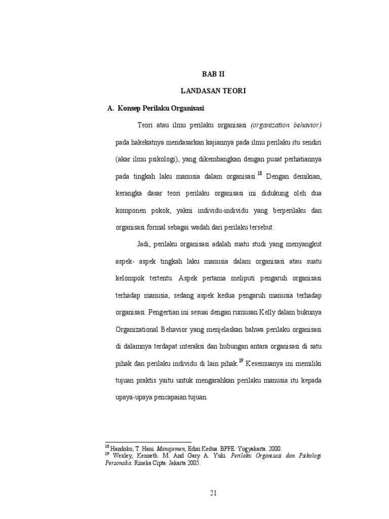 Perilaku Organisasi PDF | PDF