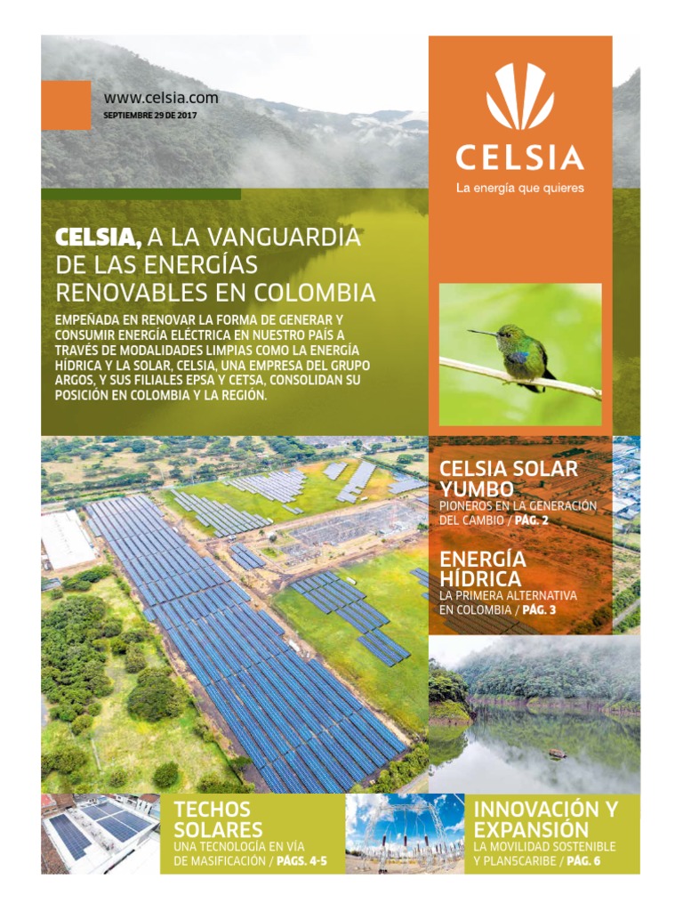 CELSIA | PDF | Energía solar | Fotovoltaica