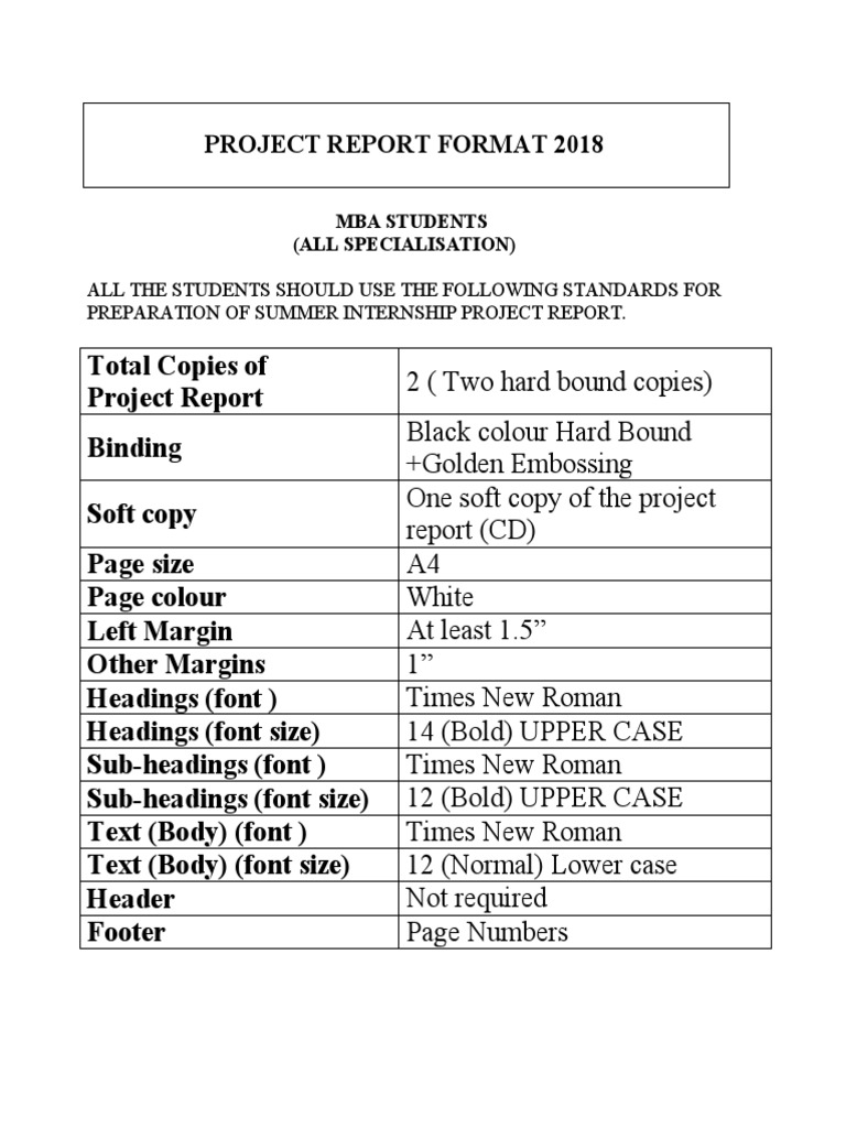 Project Report Format | PDF | Data Analysis | Data