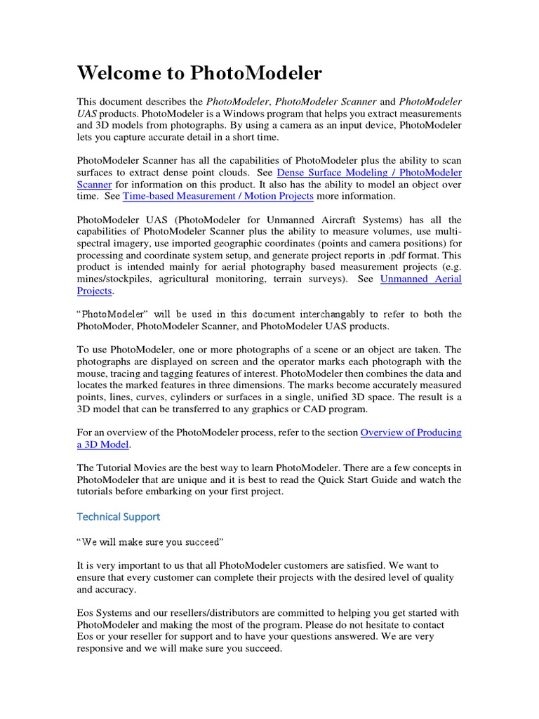 Manual De Photomodeler Download Free Pdf Menu Computing Button