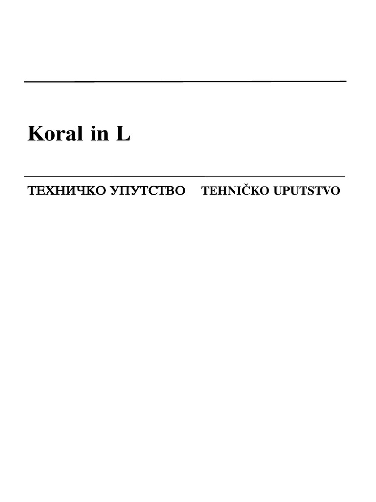 Zastava - Tehnicko Uputstvo - Skala | PDF