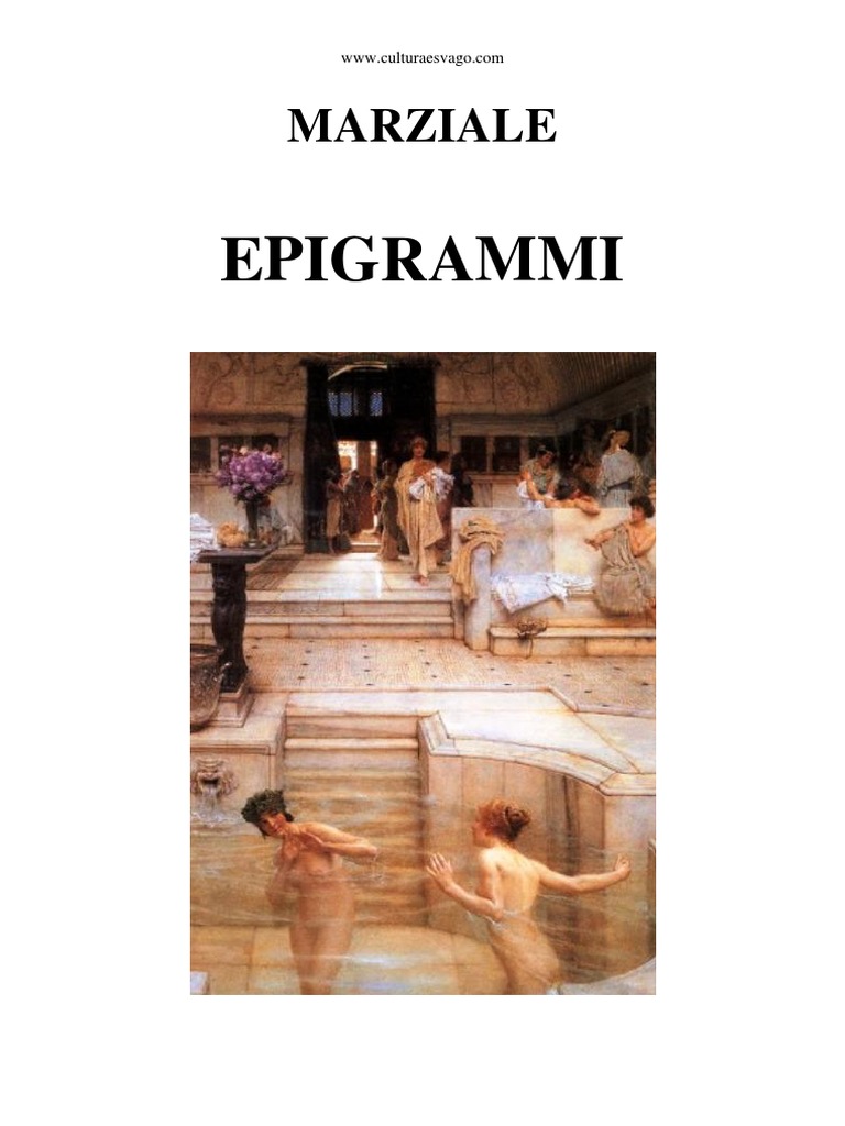 Marziale Epigrammi | PDF