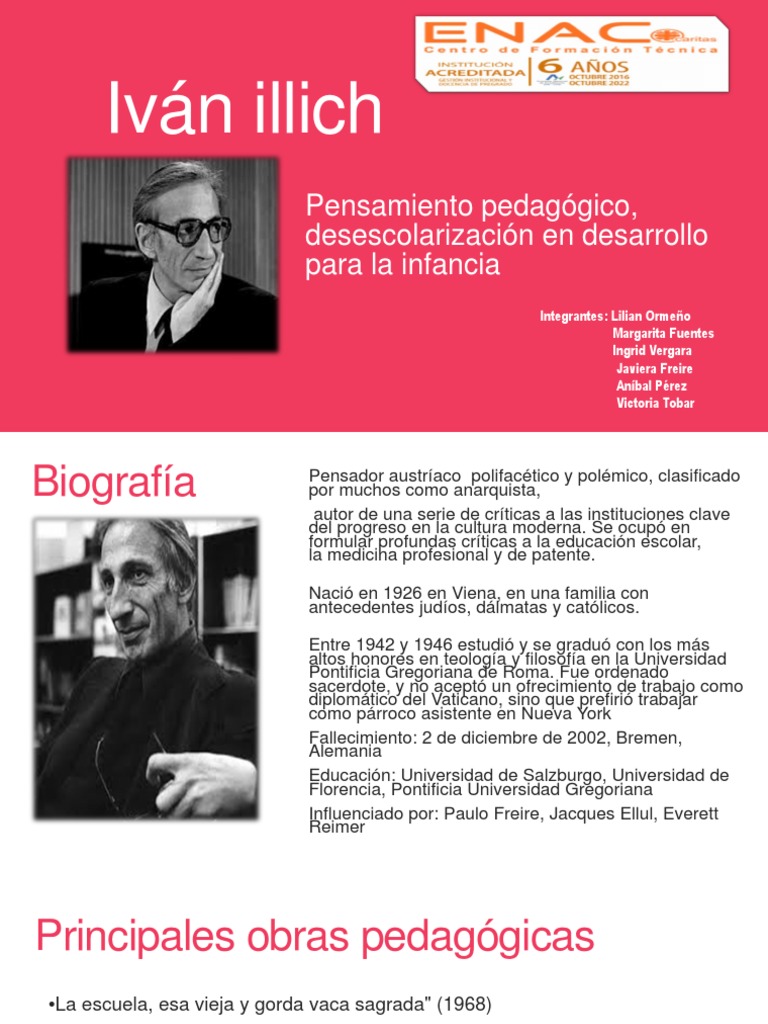 Ivan Illich | PDF | Plan de estudios | Modificación de comportamiento