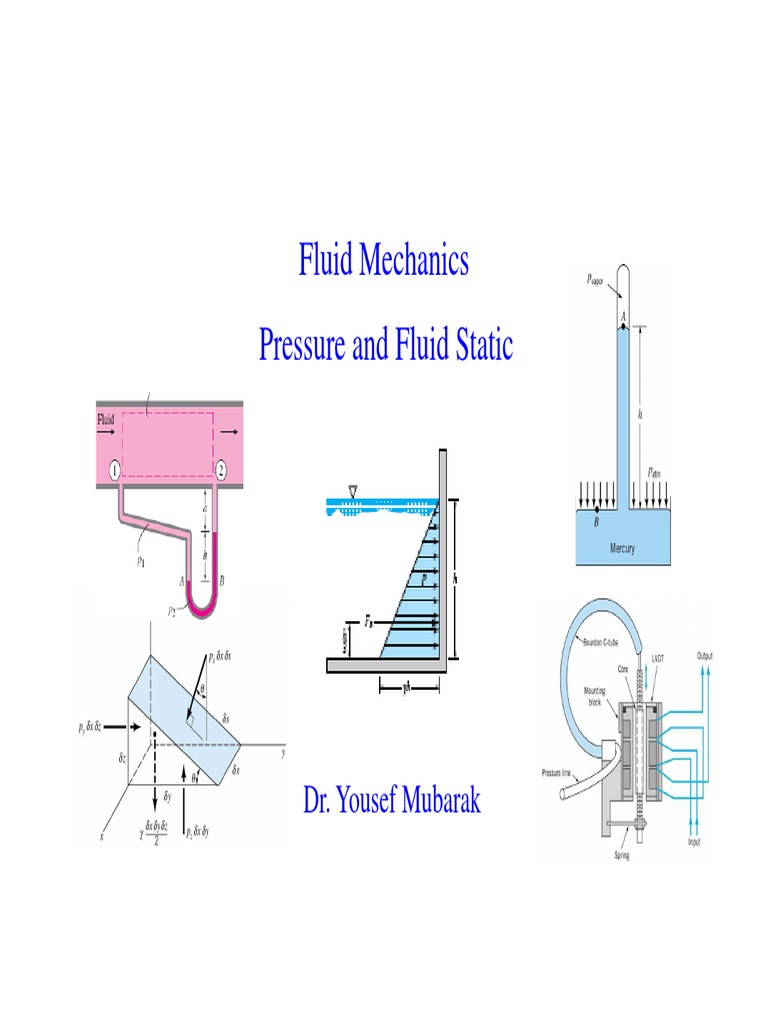 Pressure and Fluid Static A | PDF | Pressure | Pressure Measurement