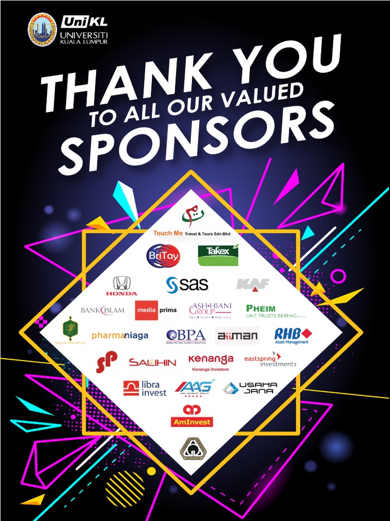 Thank You Sponsors