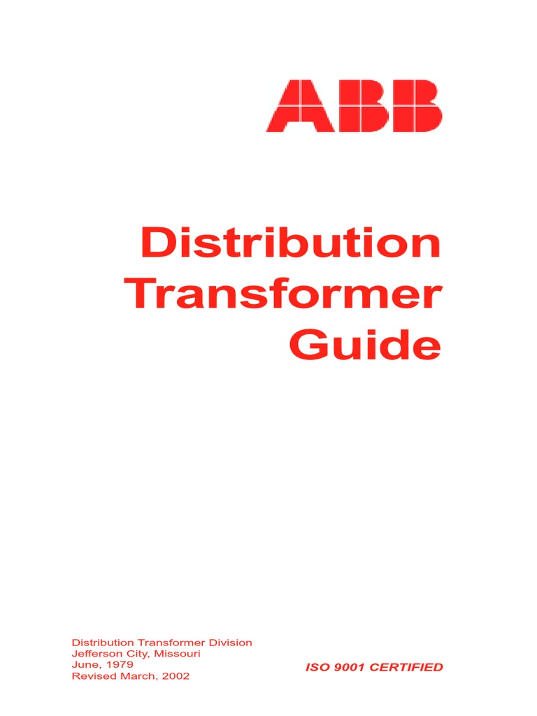 ABB Distribution Transformer Guide | PDF | Transformer | Fuse (Electrical)