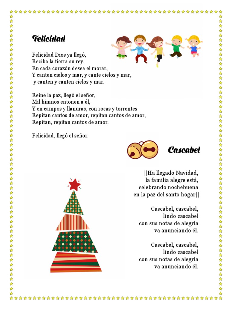 Felicidad y Cascabel Letras | PDF