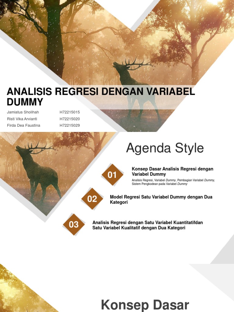 Analisis Regresi Dummy | PDF