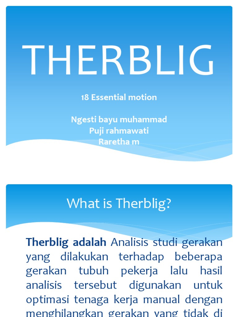 THERBLIG | PDF