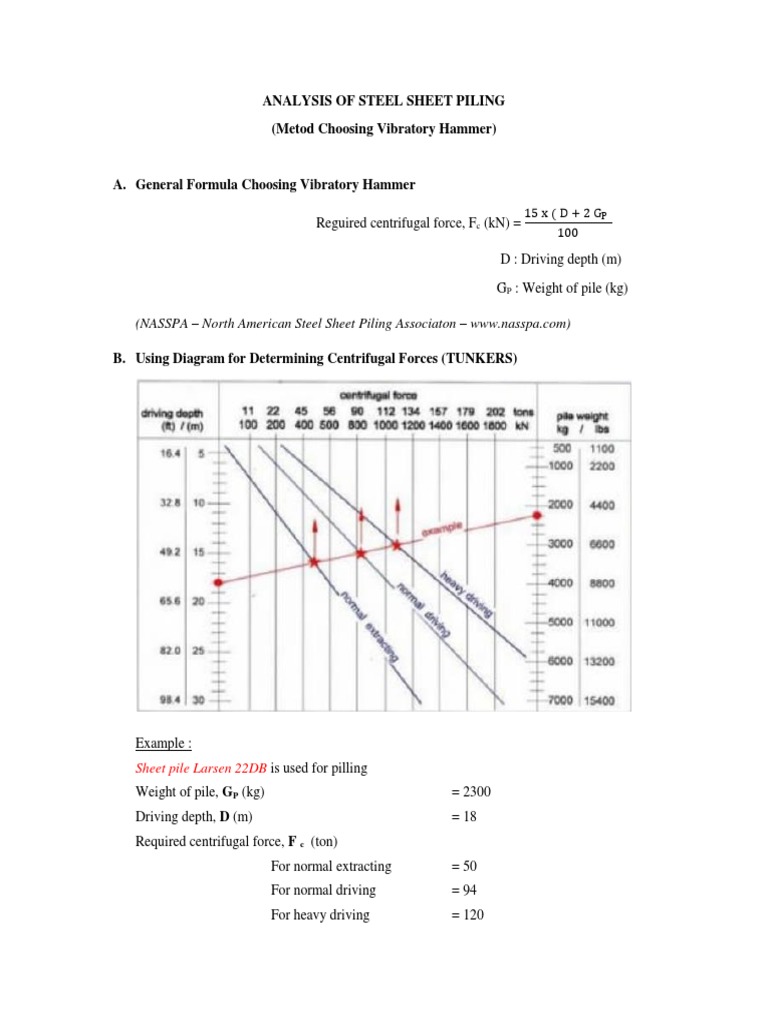 Analysis of Steel Sheet Piling | PDF | Deep Foundation | Sand