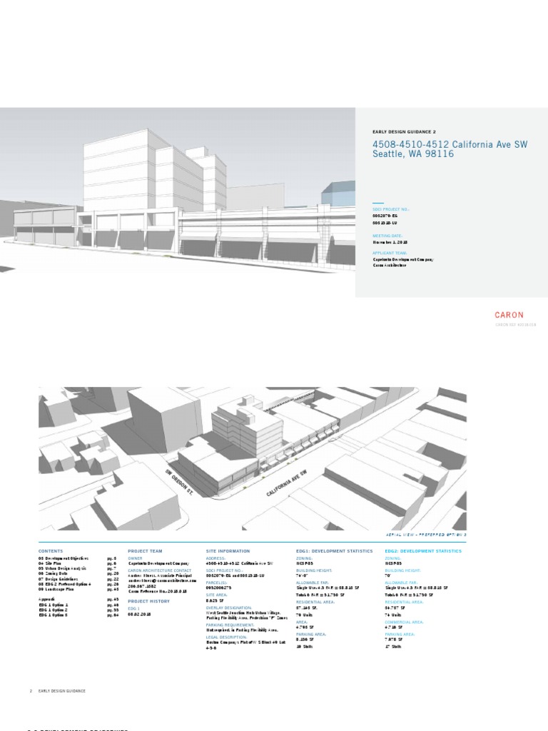 4508 California Second EDG Packet | PDF | Street | Urban Geography