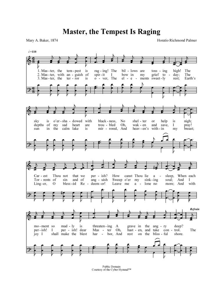 Master, The Tempest Is Raging | PDF | Nature