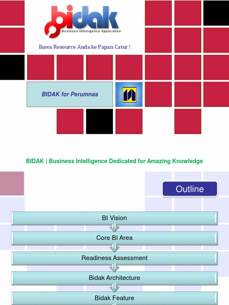 Bawa Resource Anda Ke Papan Catur !: BIDAK For Perumnas | PDF | Business Intelligence | Analytics