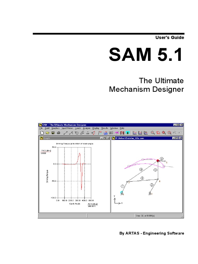 The Ultimate Mechanism Designer: User's Guide | PDF | Menu (Computing ...