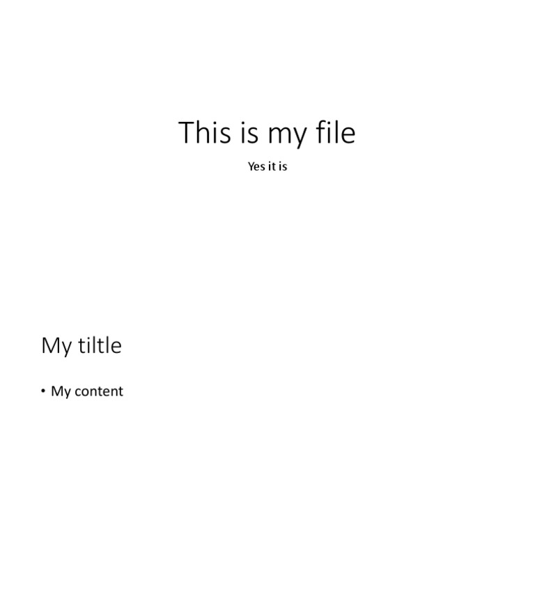 Myfile | PDF