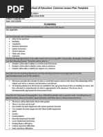 Doctors Visit Lesson Plan 2 | PDF | Vocabulary | Question