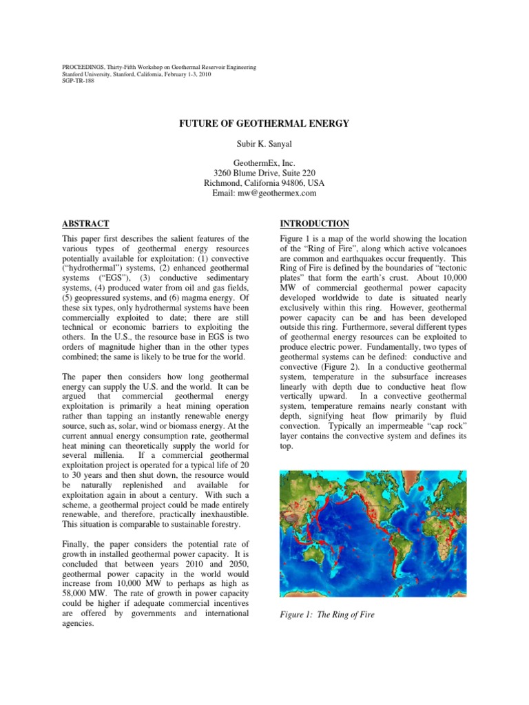 Future of Geothermal Energy Insights | PDF | Geothermal Energy ...
