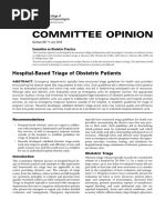 Maternity Triage BSOTS Clinical Guideline TACS Aug 2024 | PDF ...