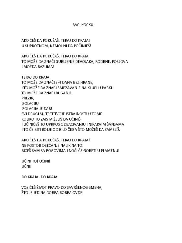 Bukovski Pesme | PDF