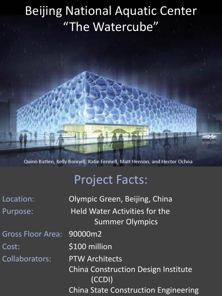 Watercube PDF | PDF | Structural Load | Shape