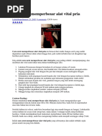 Masturbasi - Teknik Masturbasi Pria | PDF