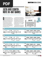 Drum Set Notation | PDF | Drum Kit | Musical Notation