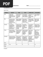RUBRICS One Act Play | PDF | Actor | Psychological Concepts