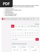 Guía rápida para usar Graphmatica | PDF | Función (Matemáticas) | Informática