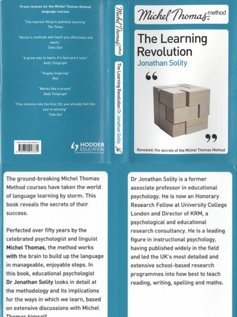 Dr. Jonathan Solity Michel Thomas Method The Learning Revolution | PDF