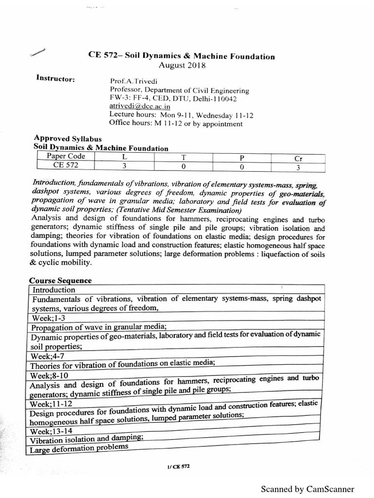 Dynamic Syllabus | PDF