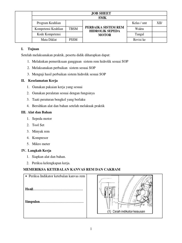 Jobsheet | PDF