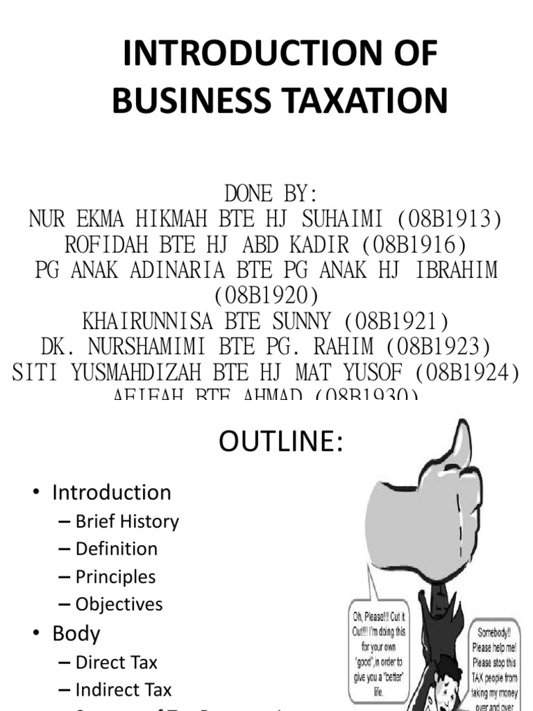 Business Taxation Notes Income Tax Notes | PDF | Corporate Tax | Taxpayer