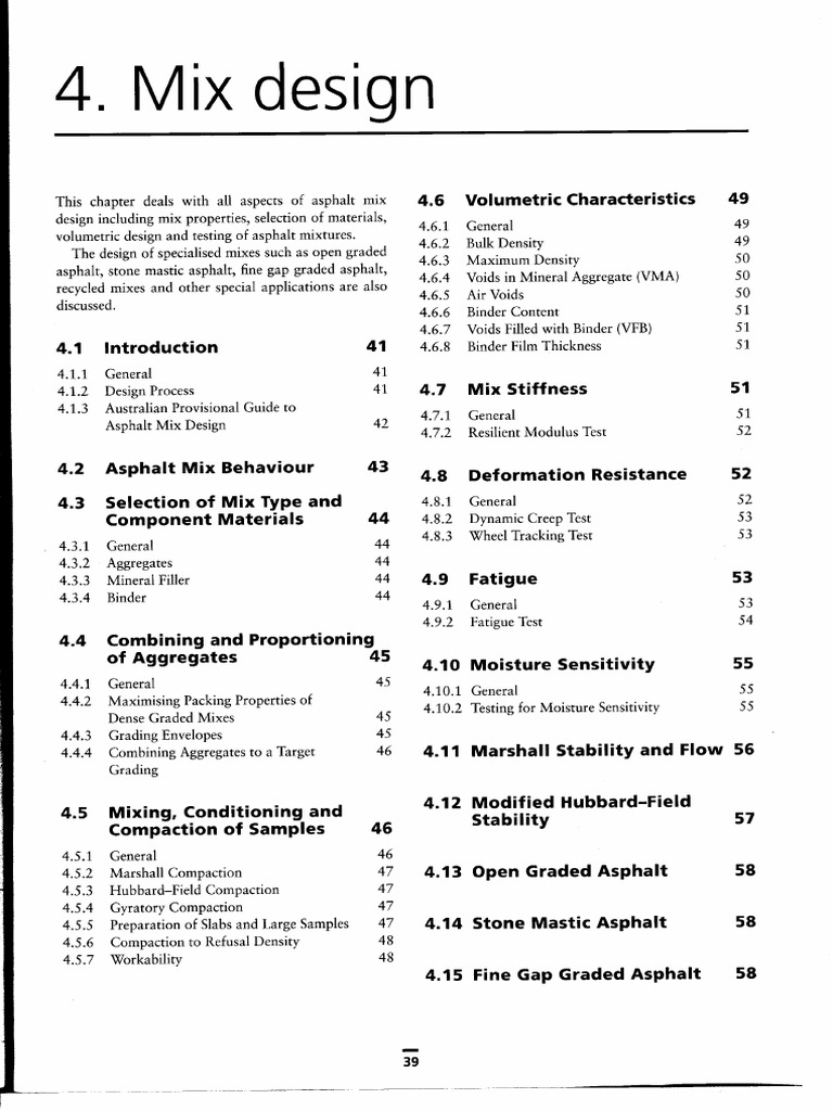 Mix Design | PDF | Asphalt | Road Surface
