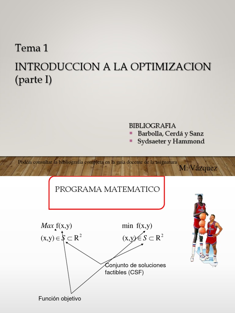Optimización y Convexidad Matemática | PDF | Conjunto convexo | Optimización Matemática