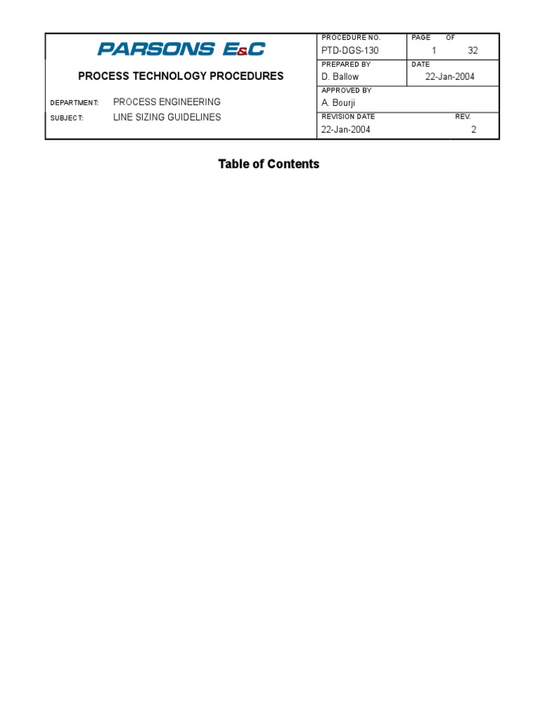 Line Sizing Guidelines | PDF | Pump | Steam